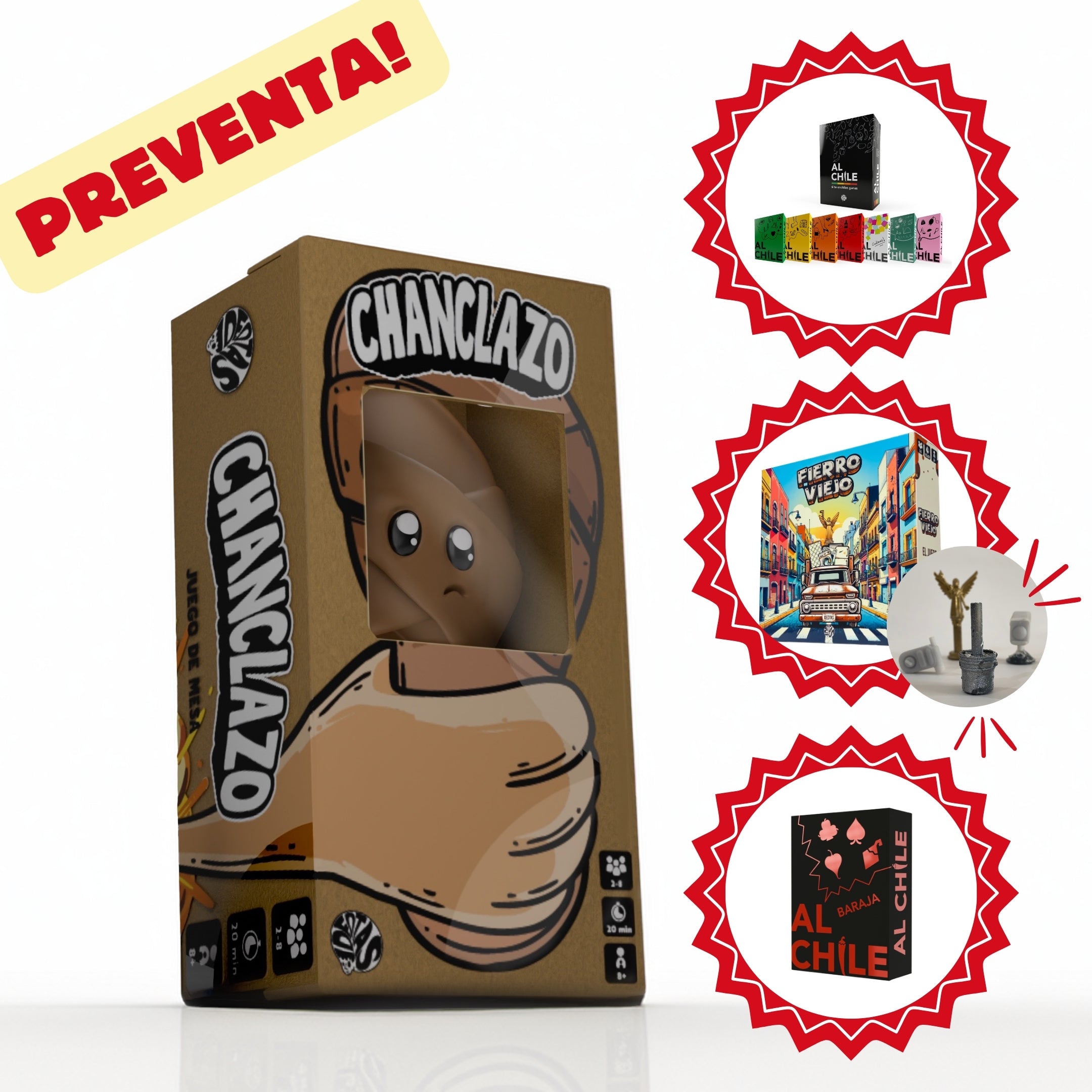 Chanclazo Packs – Ideotas Juegos
